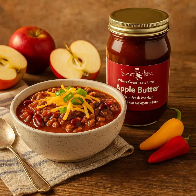 Sweet Home Apple Butter Chili – Sweet Home Foods