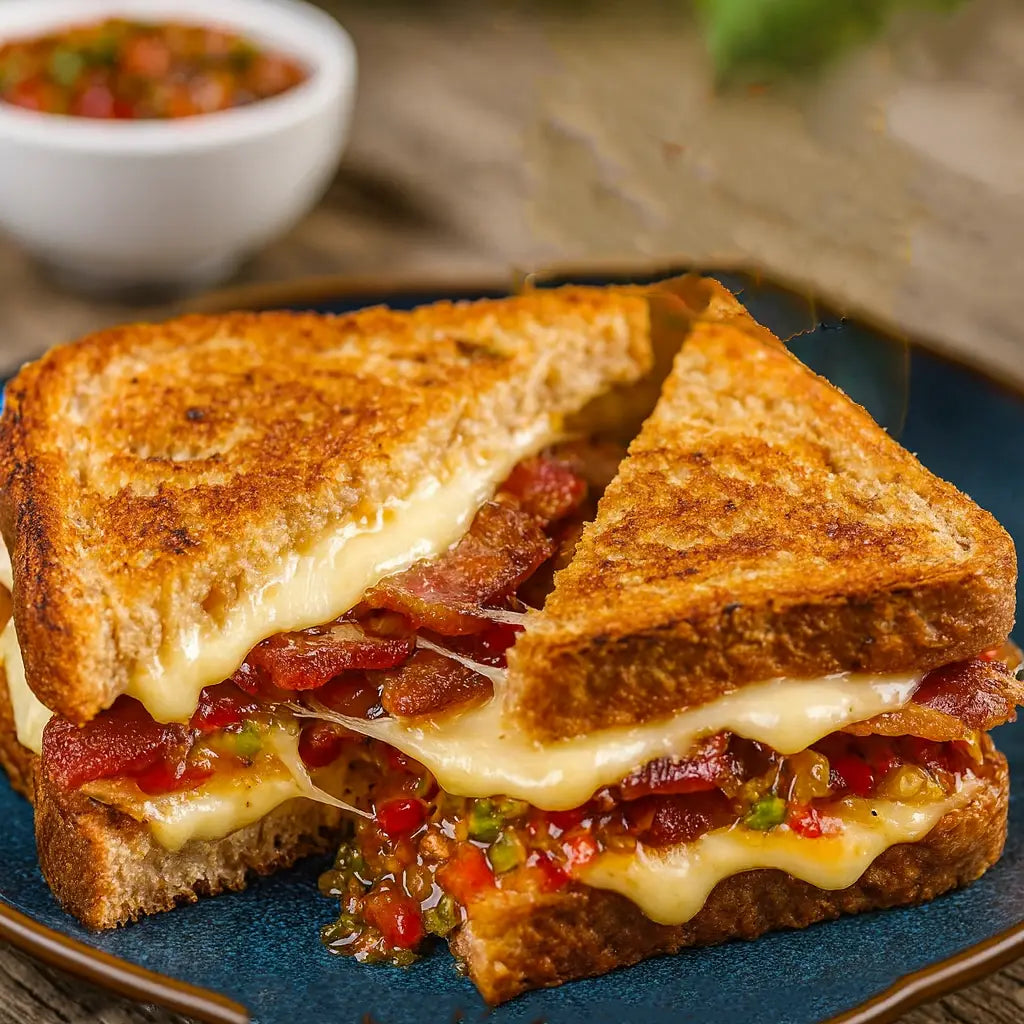 Cowboy Pepper Jelly Grilled Cheese – Sweet Home Foods